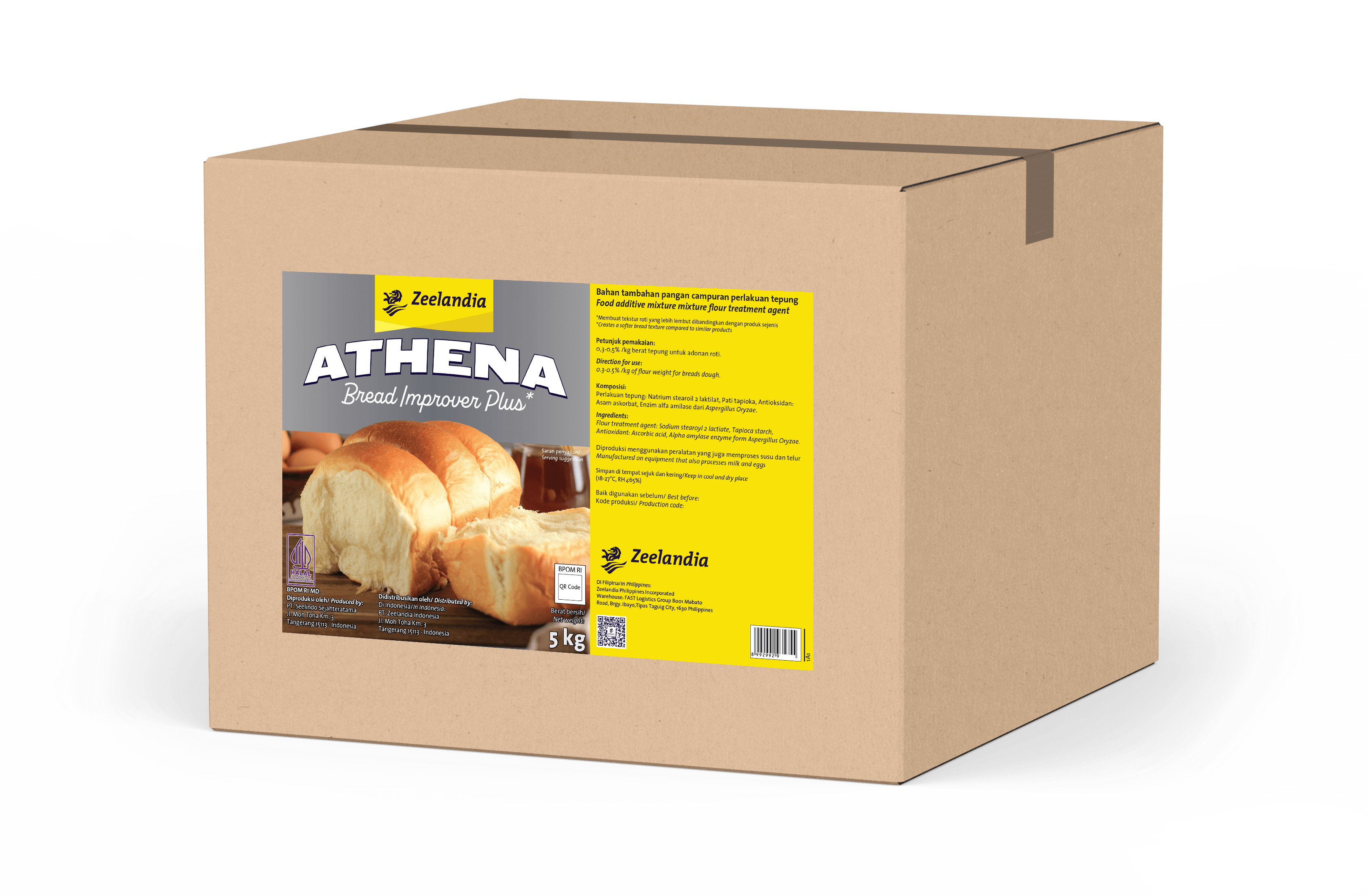 Athena Bread Improver Plus - Zeelandia