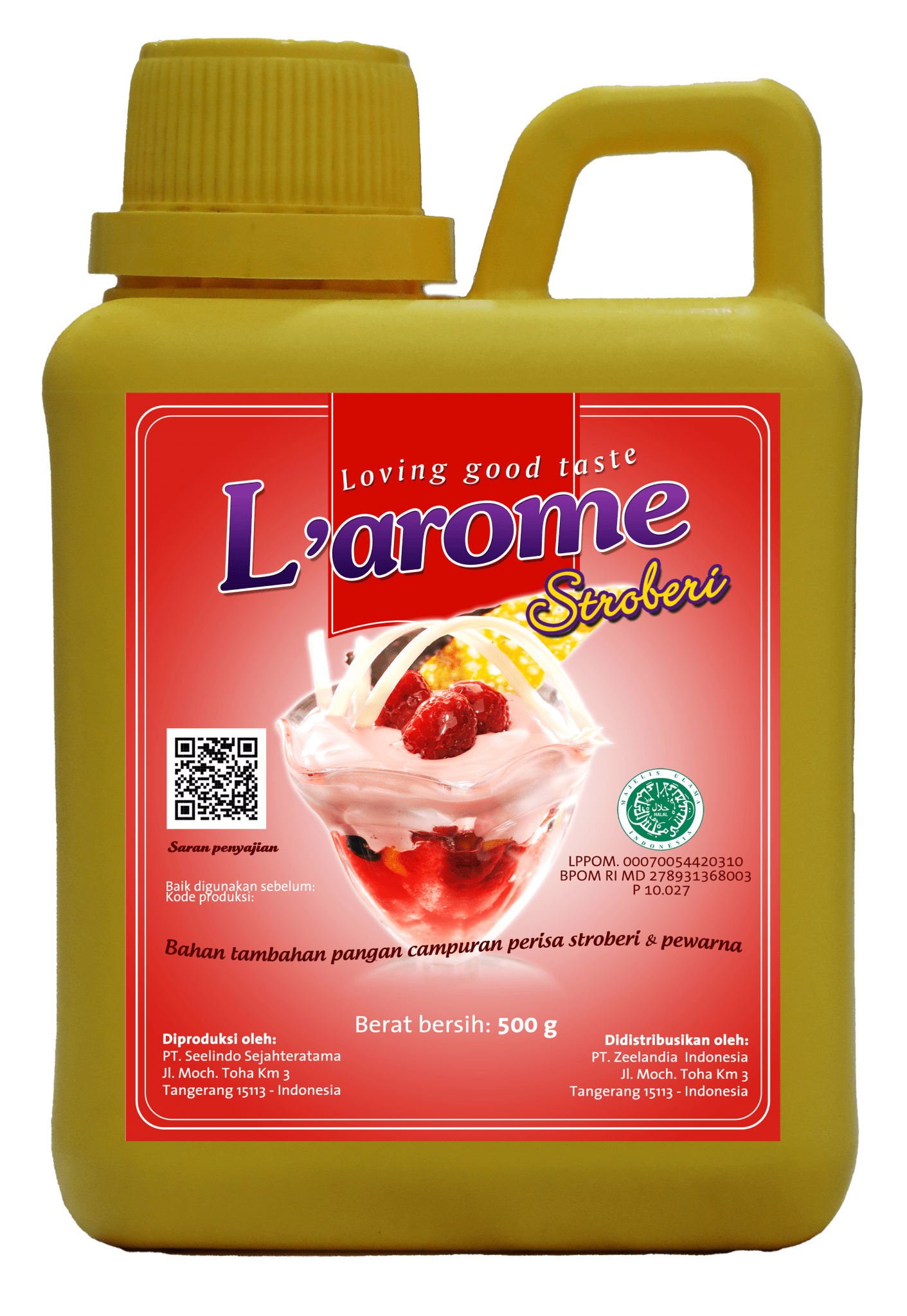 L'arome Strawberry - Zeelandia