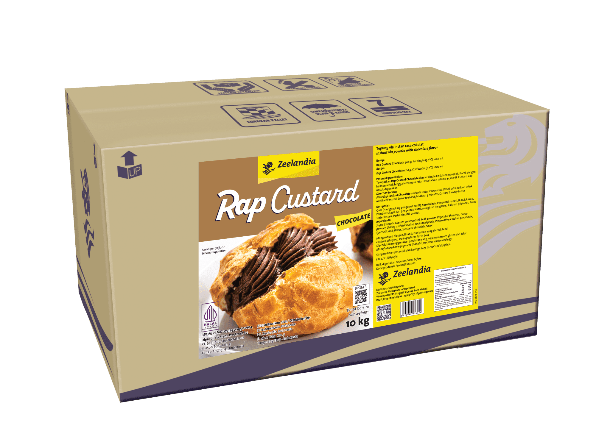 Rap Custard Chocolate - Zeelandia